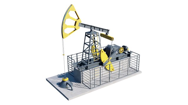 oil pump 3D Model in Machines 3DExport