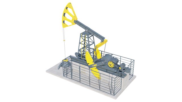 oil pump 3D Model in Machines 3DExport