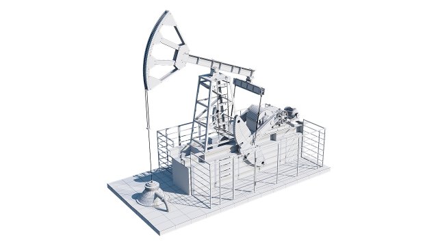 oil pump 3D Model in Machines 3DExport