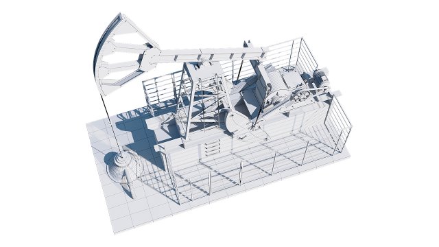oil pump 3D Model in Machines 3DExport