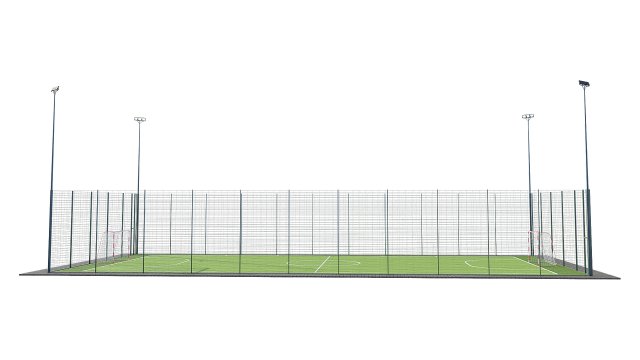 soccer football field 3D Model in Stadium 3DExport