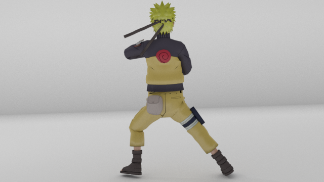 naruto uzumaki by kxbg 3D Model in Cartoon 3DExport