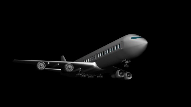 boing 3D Model in Commercial 3DExport