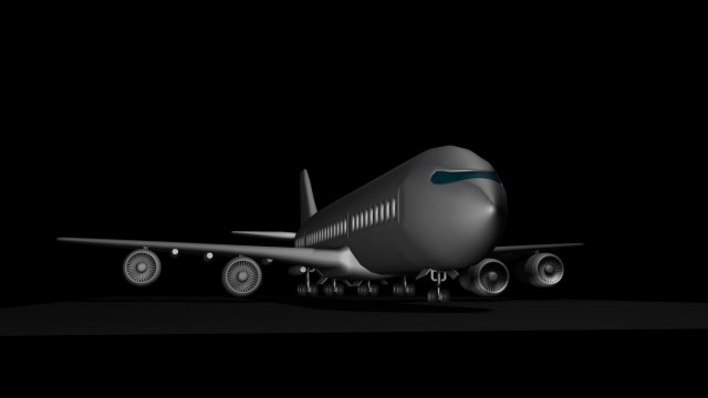 boing 3D Model in Commercial 3DExport