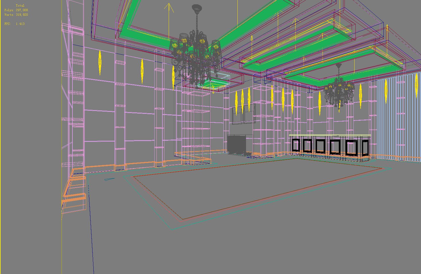 lobby 005 3D Models in Hall 3DExport