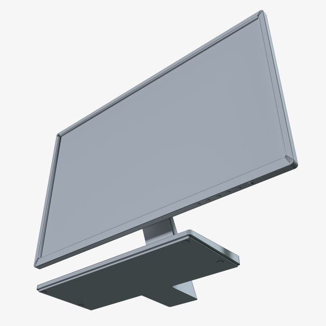 monitor benq gw2270 3D Model in Computer 3DExport