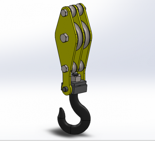 crane hook 3d printed module 3D Print Model in Engineering 3DExport