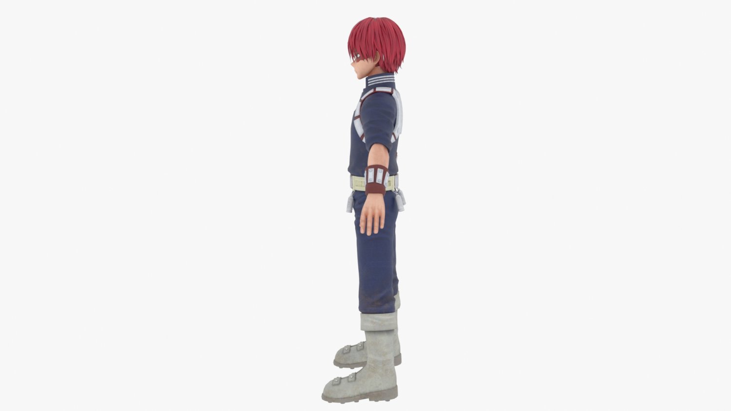 Shoto Todoroki - My Hero Academia Modèles 3D in Dessin animé 3DExport
