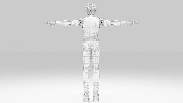Genos - One Punch Man 3D Model in Man 3DExport