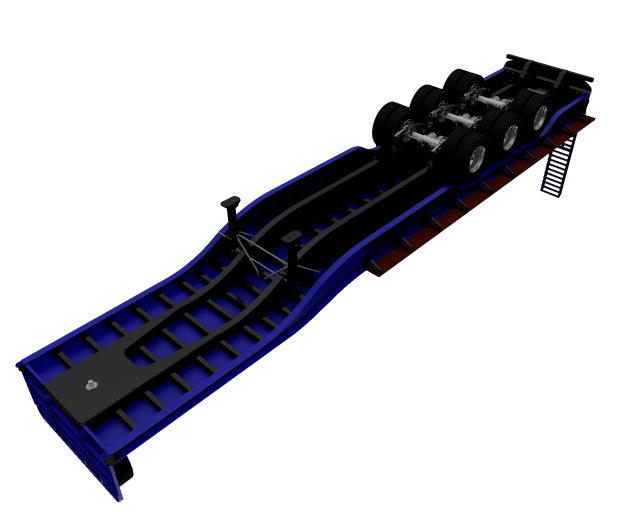 abnormal trailer 3D Model in Trailers 3DExport
