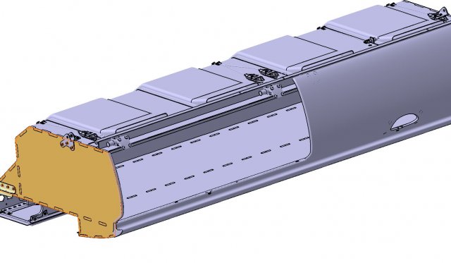 Detailed STOWAGE BIN assy 3D Model in Parts 3DExport