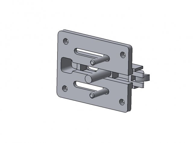 Detailed MECHANICAL MORTISE LOCK 3D Model in Household Items 3DExport