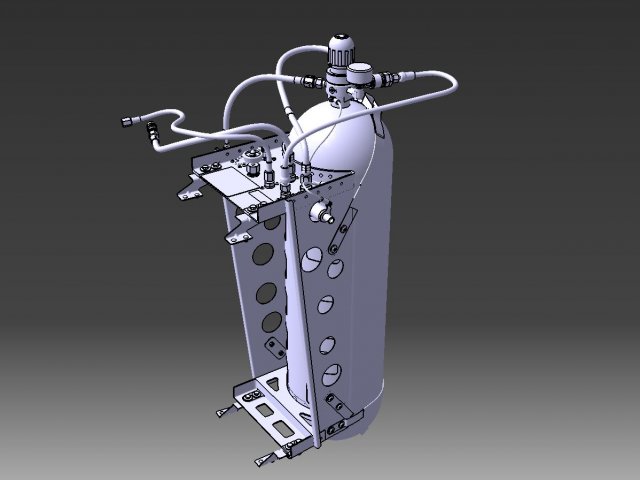 CREW OXYGEN SYSTEM 3D Model in Parts 3DExport