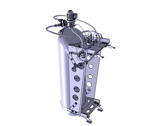 CREW OXYGEN SYSTEM 3D Model in Parts 3DExport