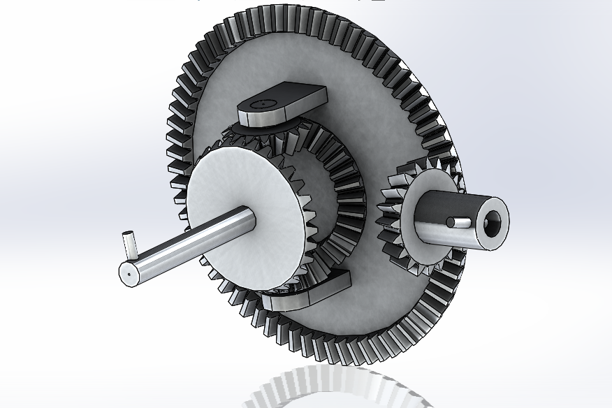 differential 3D Print Model in Engineering 3DExport
