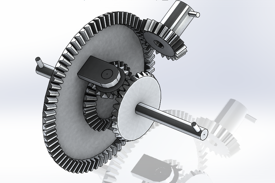 differential 3D Print Model in Engineering 3DExport