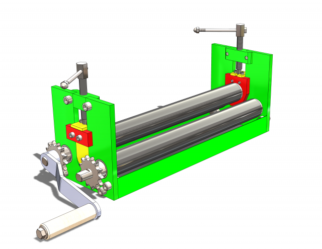 Drawings for the manufacture of Manual Rolling Machines 3D Model in ...
