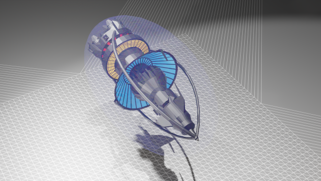 star flier 3D Model in Fantasy Spacecraft 3DExport