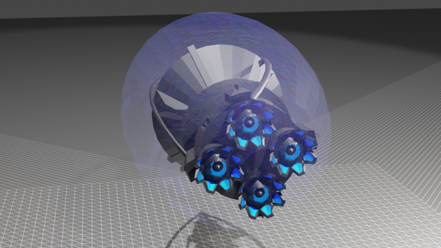 star flier 3D Model in Fantasy Spacecraft 3DExport