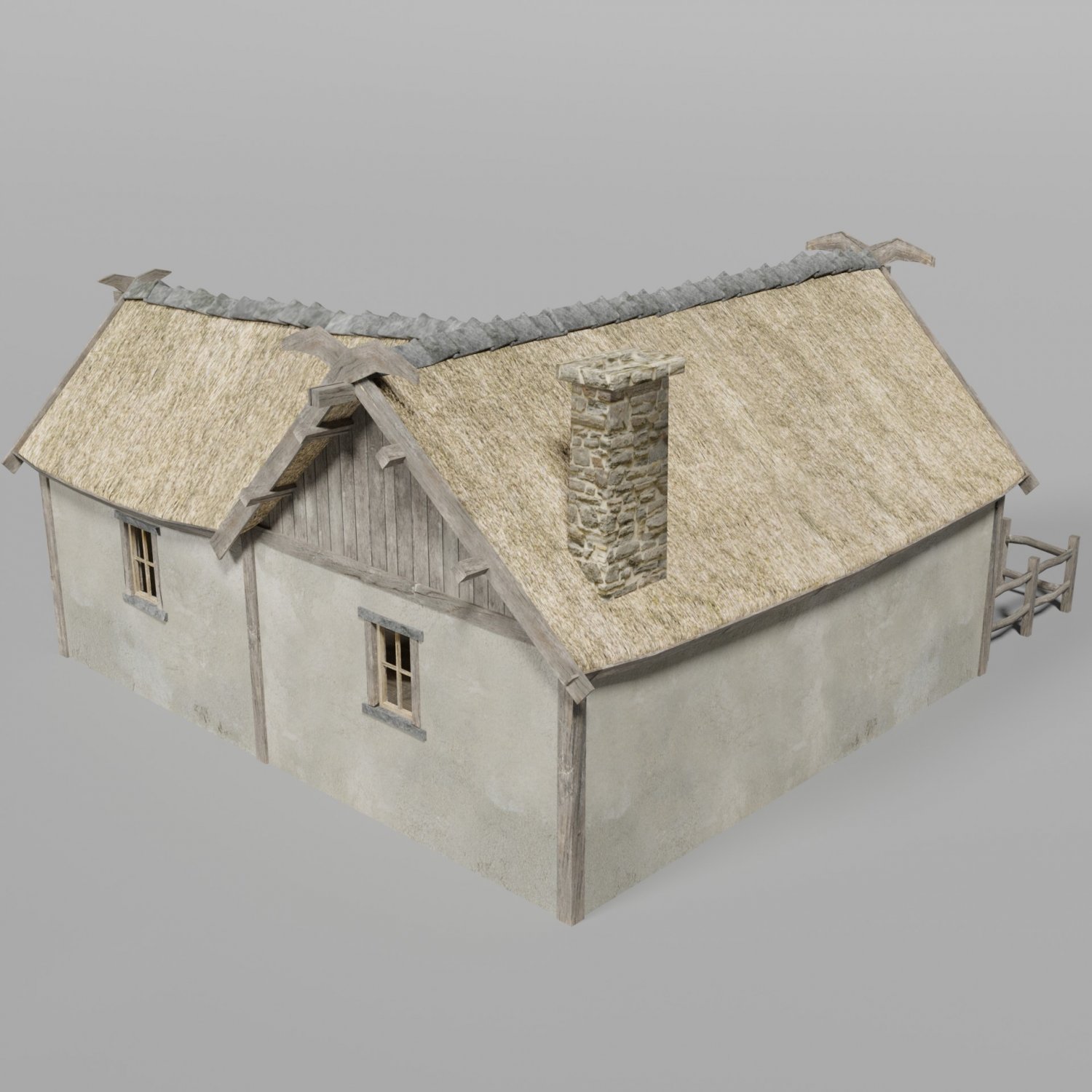 Medieval Village Set 3D Model in Buildings 3DExport