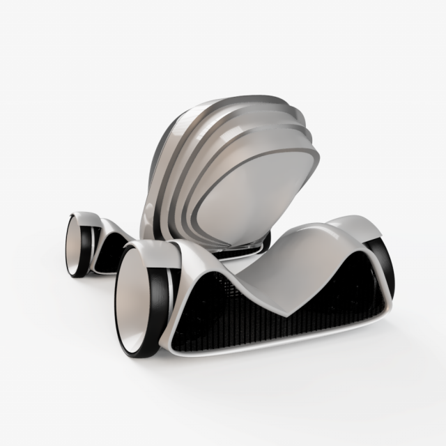 car v5 concept 3D Model in Concept 3DExport