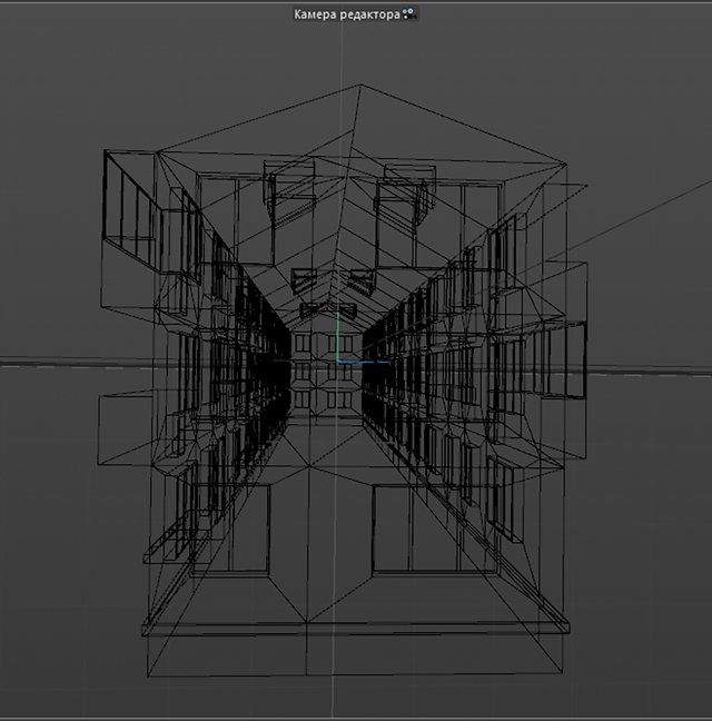 brick 3-storey apartment building 3D Model in Buildings 3DExport