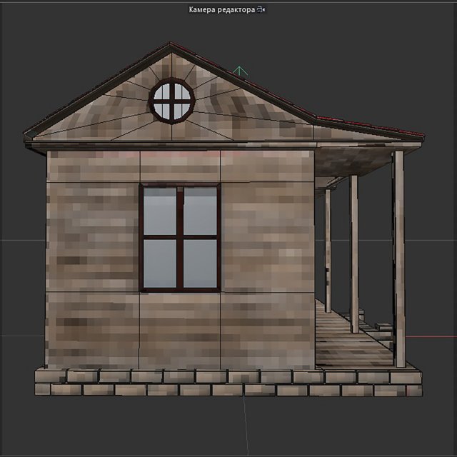 Ranch house 3D Model in Buildings 3DExport
