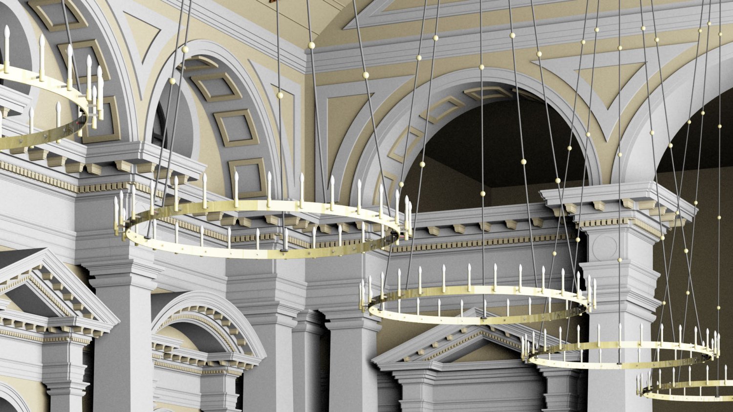 hall 3D Models in Hall 3DExport