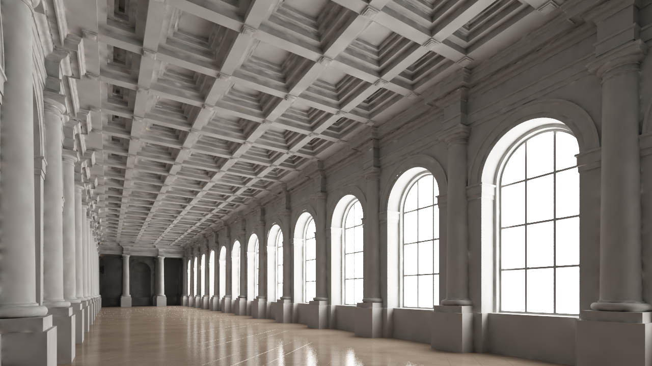 hall 3D Models in Hall 3DExport