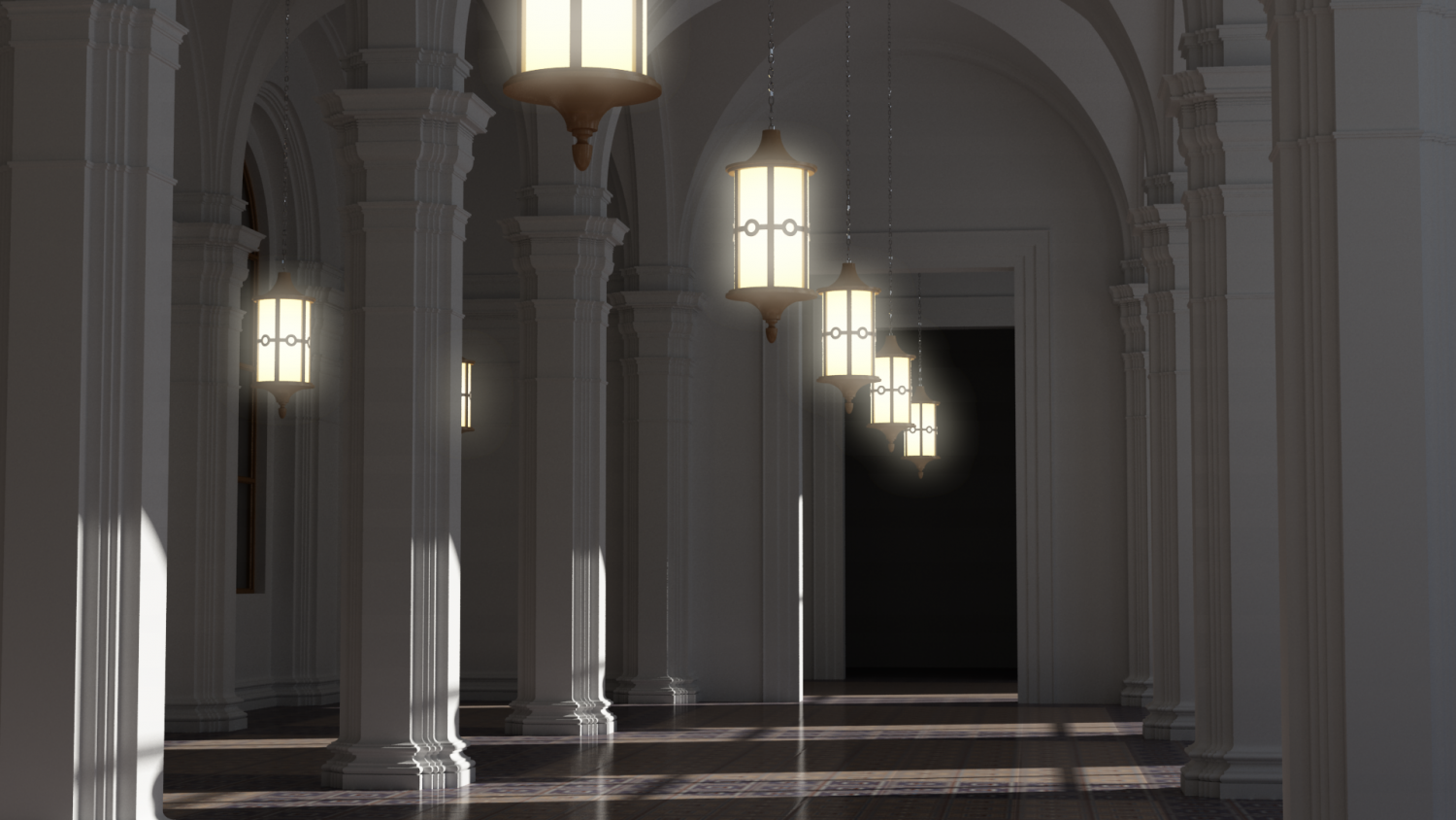 hall 3D Models in Hall 3DExport