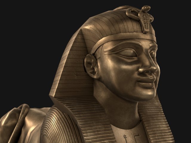 Sphinx from London 3D Model in Sculpture 3DExport