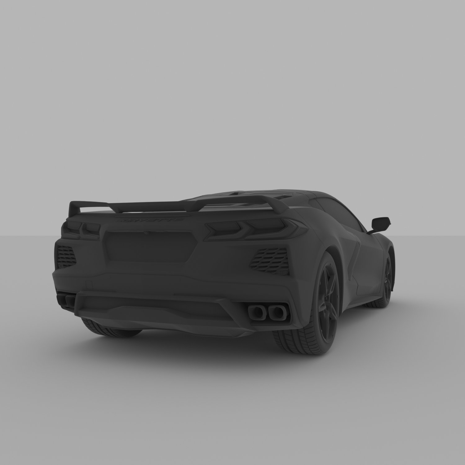 chevrolet corvette c8 2020 for 3d printing stl file Modelo de Impressão ...