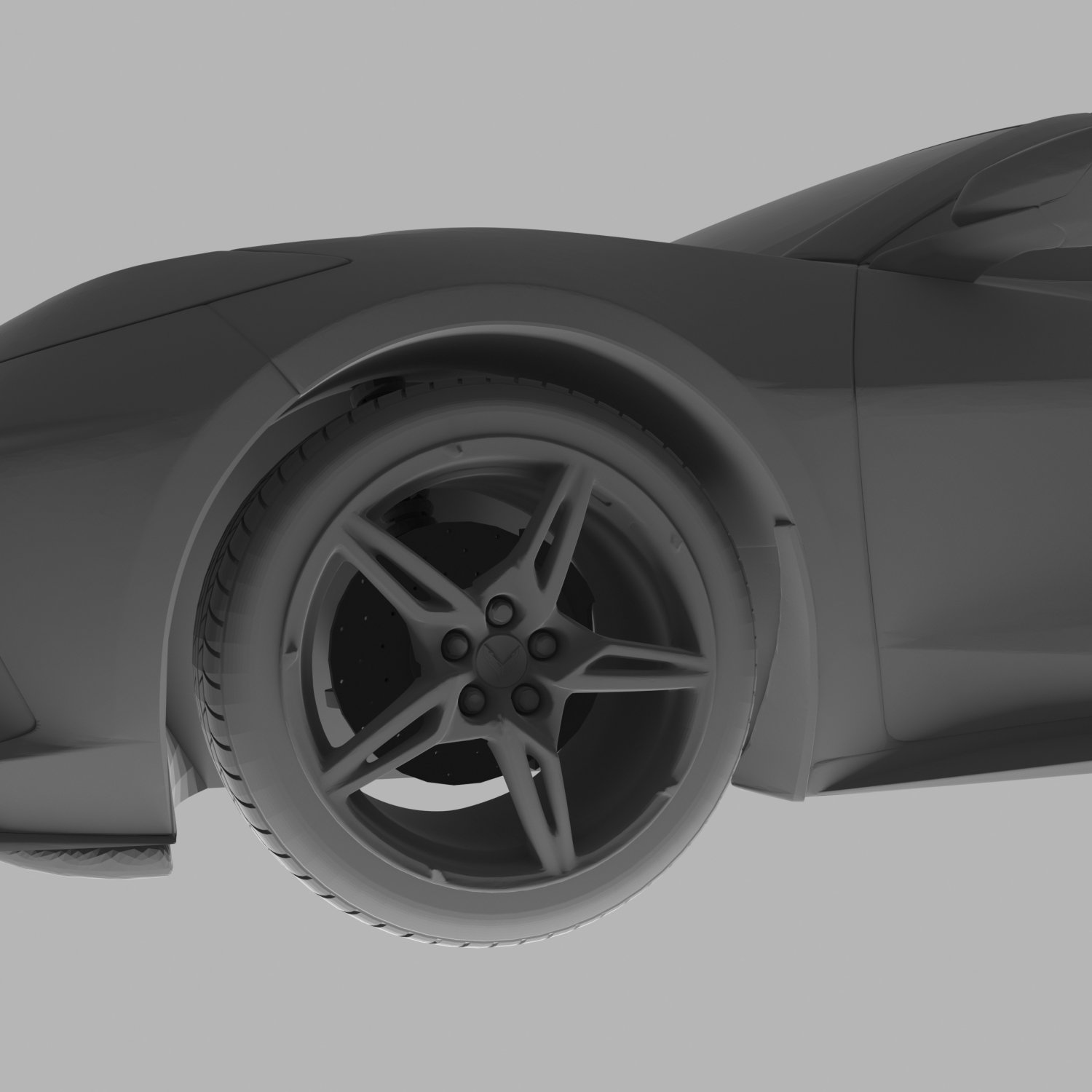 chevrolet corvette c8 2020 for 3d printing stl file Modelo de Impressão ...