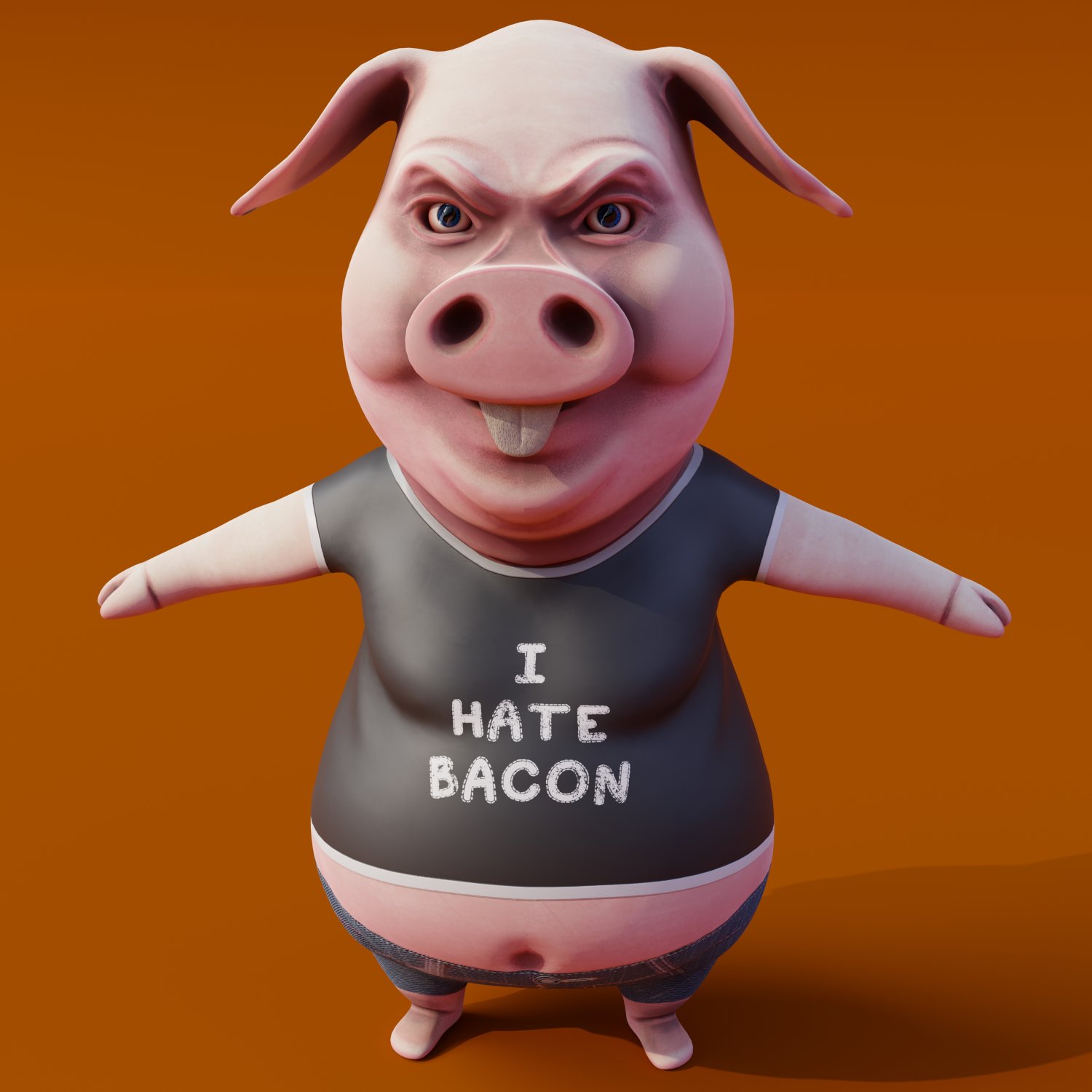 Miggy -3 Poses - 3D Print Model 3D Model in Monsters & Creatures 3DExport