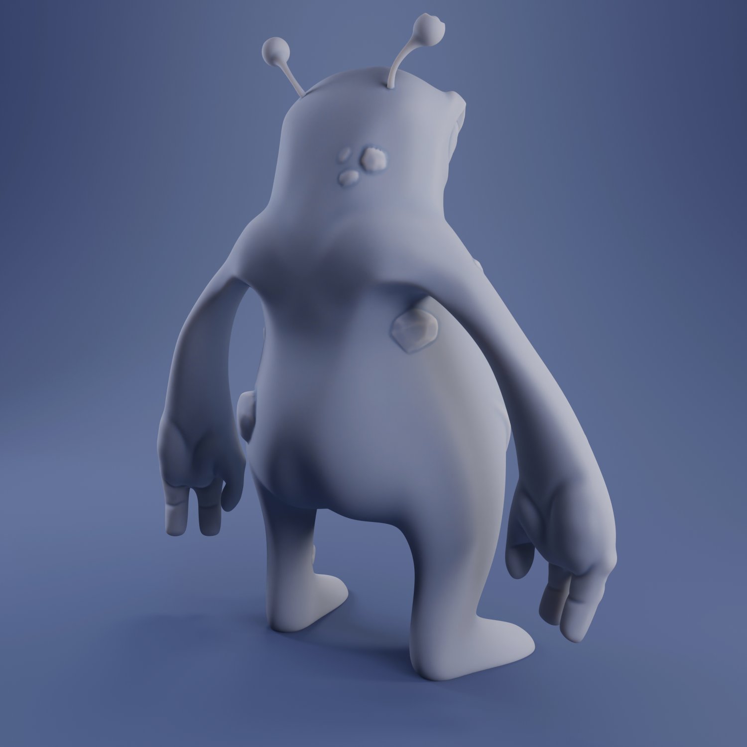 hugo the monster - 3d print model 3D Print Models in Monsters ...