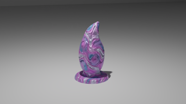 Alien Egg Sextoy Plug 3D Model in Toys 3DExport
