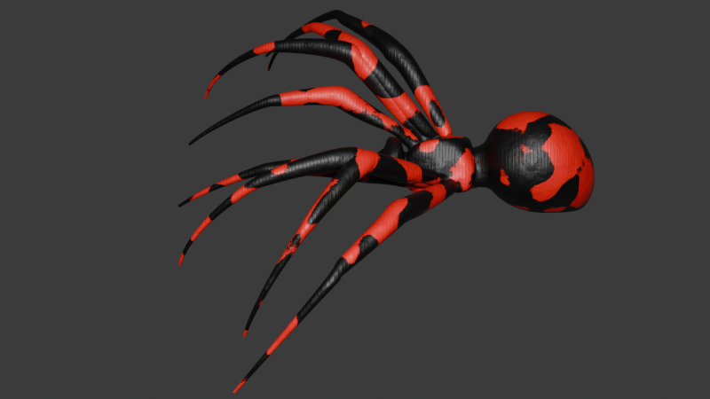 Spooky Spider Plug Sextoy lowpoly 3D Model in Other 3DExport