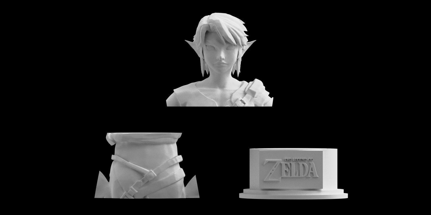 Zelda Farmer Link Twilight Princess Download 3D print Model STL files ...