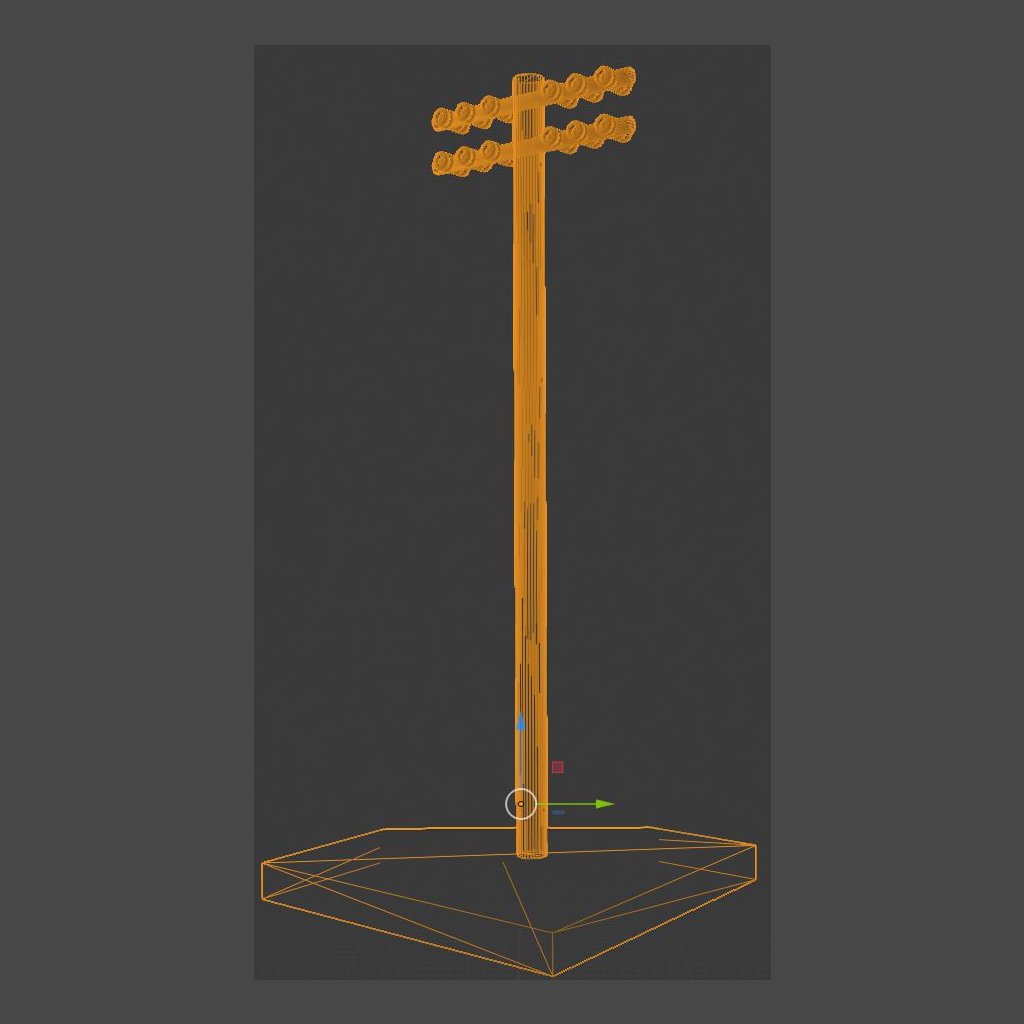 telegraph poles 3D Print Models in Other 3DExport