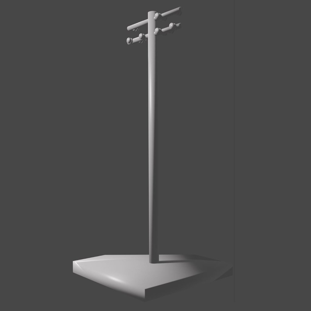 telegraph poles 3D Print Models in Other 3DExport