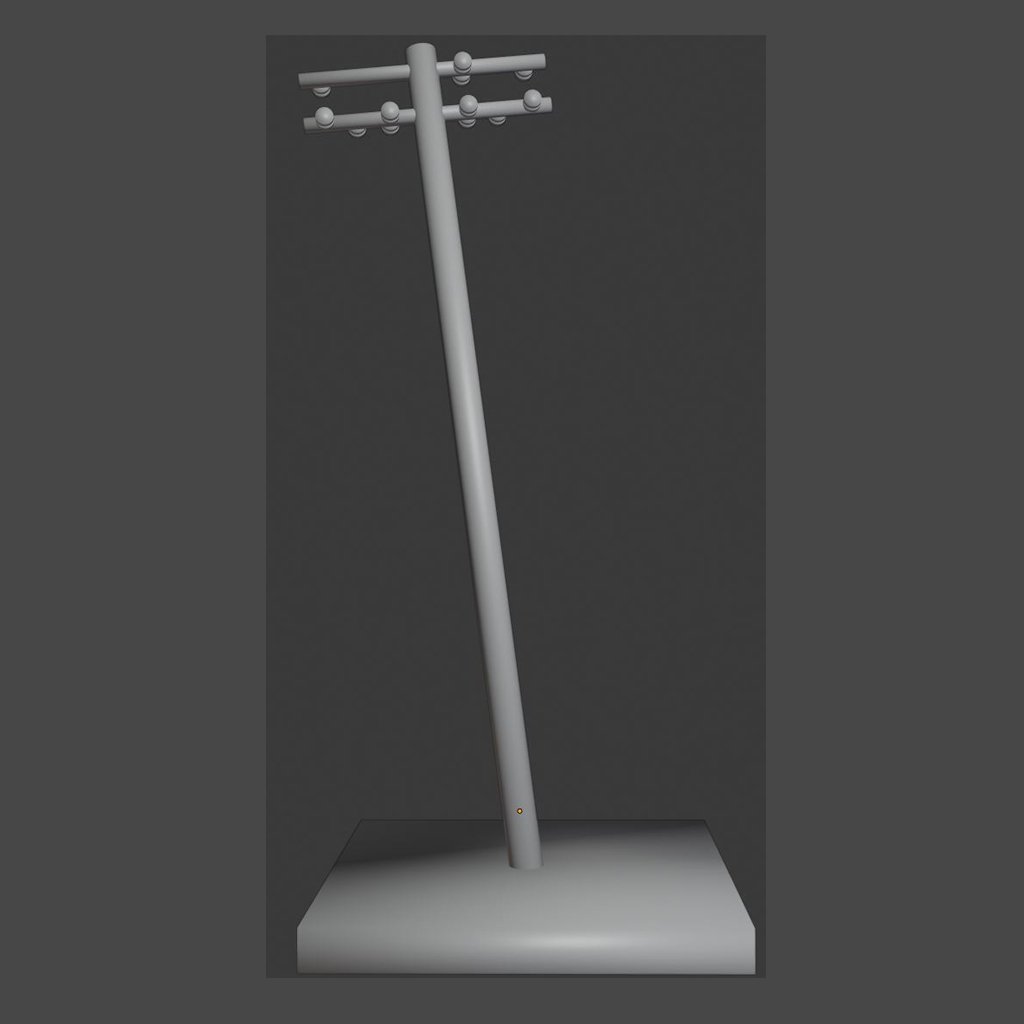 telegraph poles 3D Print Models in Other 3DExport