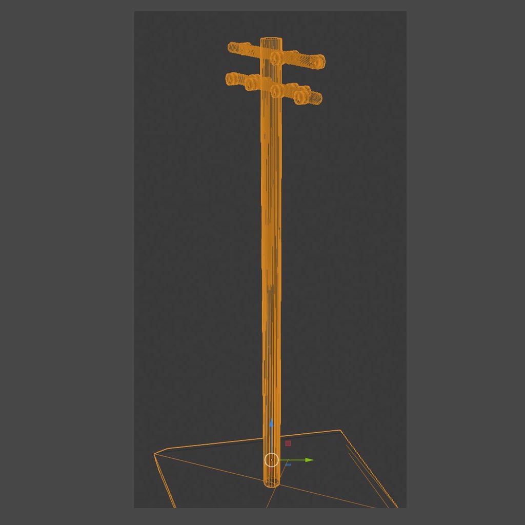 telegraph poles 3D Print Models in Other 3DExport