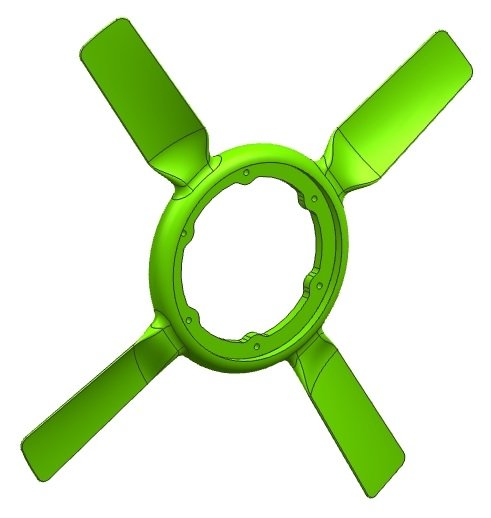 Fan Blade 3D Models in Parts 3DExport