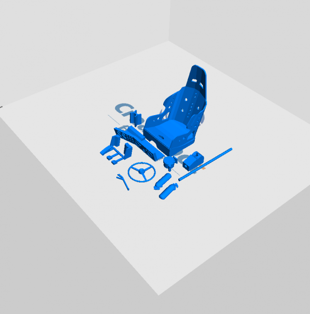 dodge charger nascar 3d printing stl 3D Print Model in Vehicle 3DExport