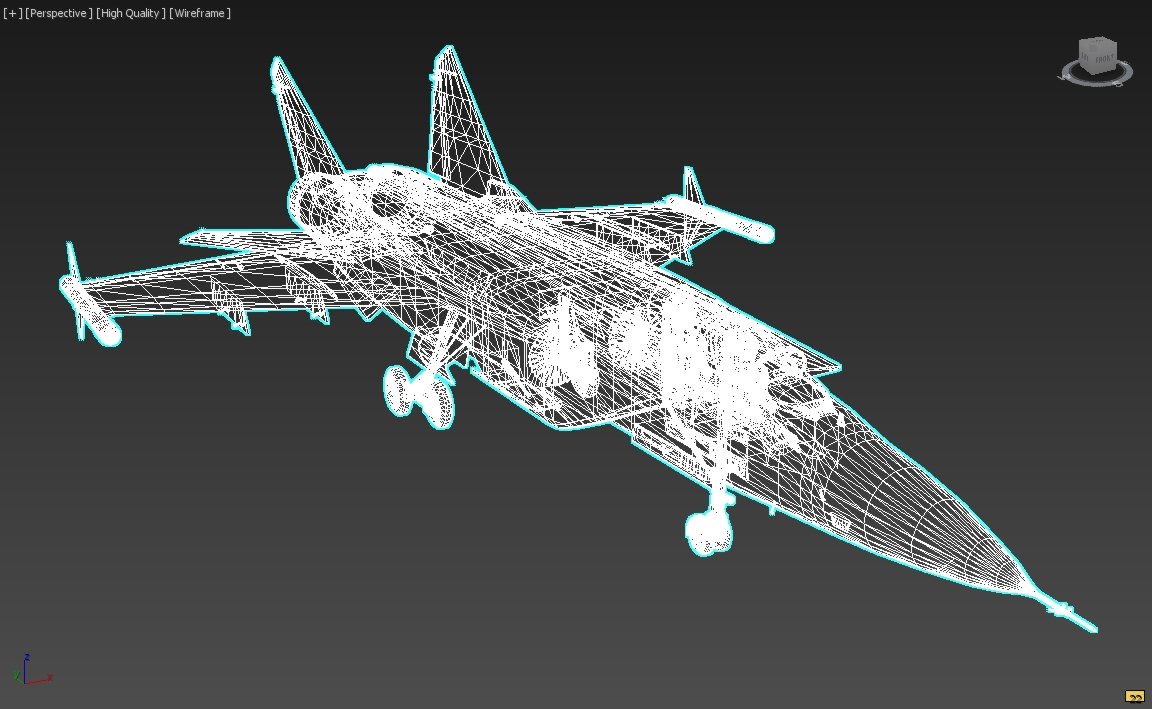 Combat fighter Mig 31 3D Model in Fighter 3DExport