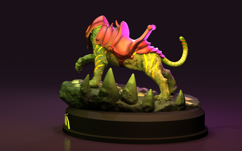 CRINGER HE-MAN 3D Model in Fantasy 3DExport