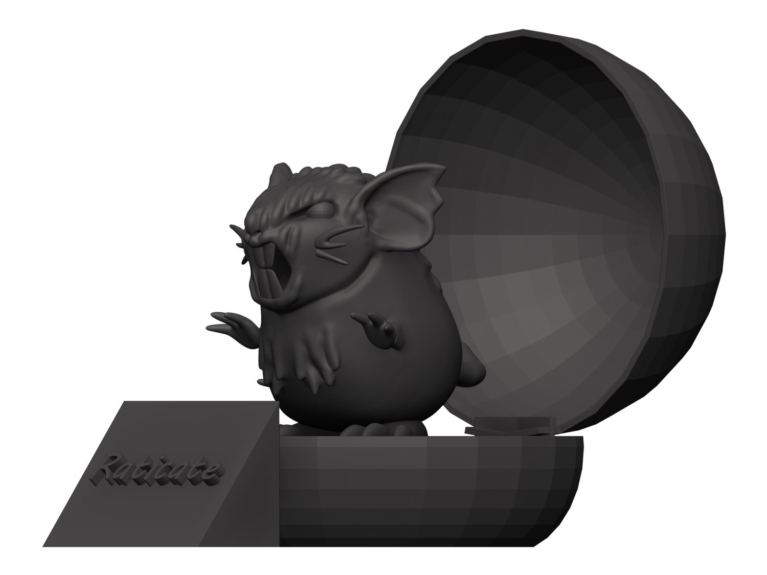 Raticate 3D Models in Cartoon 3DExport