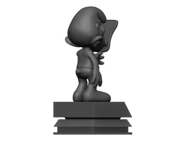 Fancy smurf 3D Model in Cartoon 3DExport