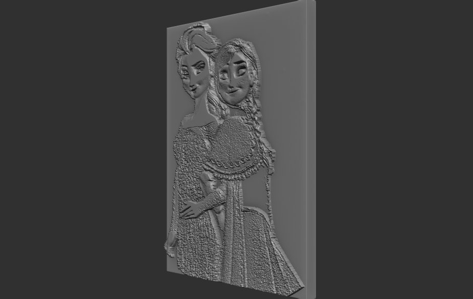 frozen relief 3D Print Models in Other 3DExport