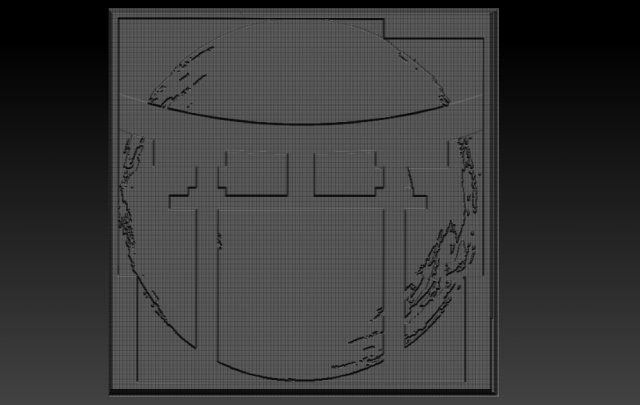 japan sun relief 3D Print Model in Other 3DExport